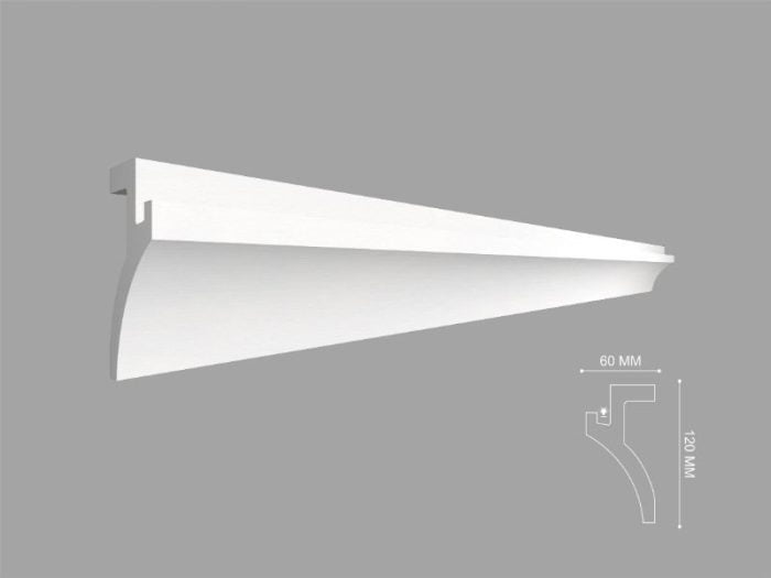 Scafa Tavan Decorativa (Led / Mascare Tevi) din Polistiren - Fabrica de ...