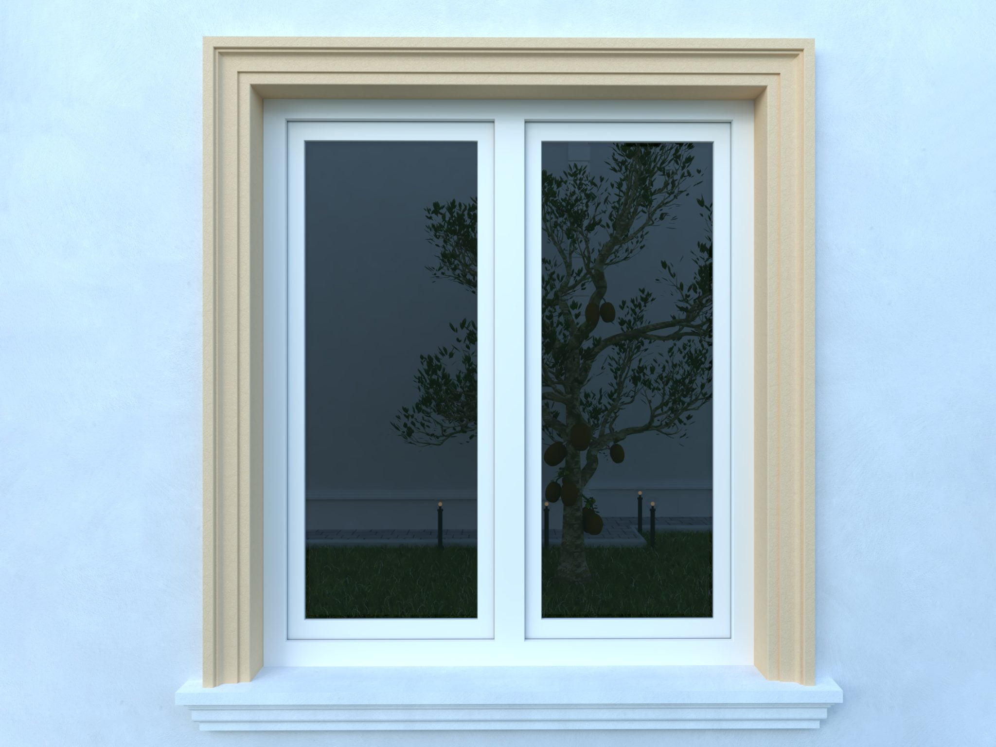 Ancadramente Ferestre Exterior din Polistiren - Fabrica de Profile