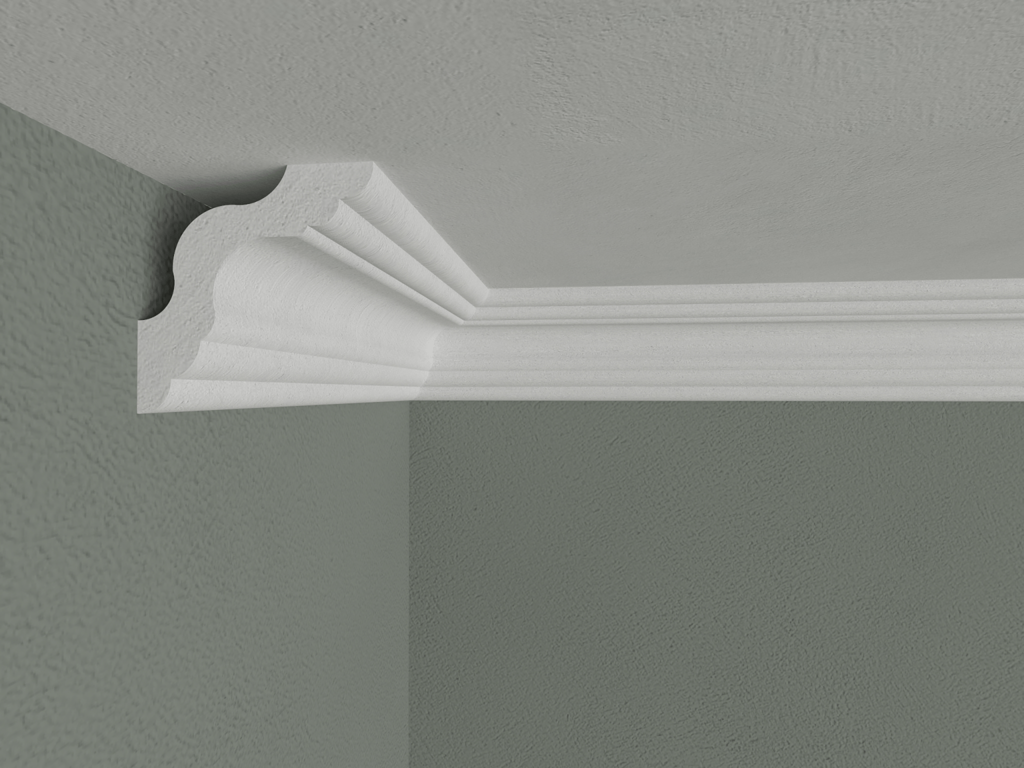 Cornisa Tavan Polistiren & Baghete de Colt - Fabrica de Profile