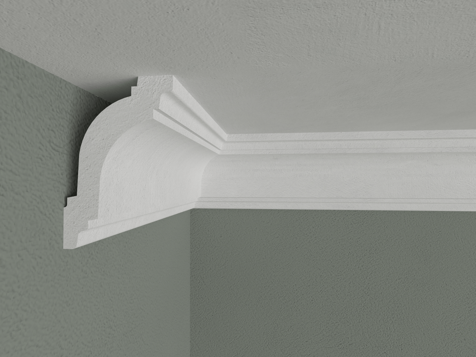 Cornisa Tavan Polistiren & Baghete de Colt - Fabrica de Profile