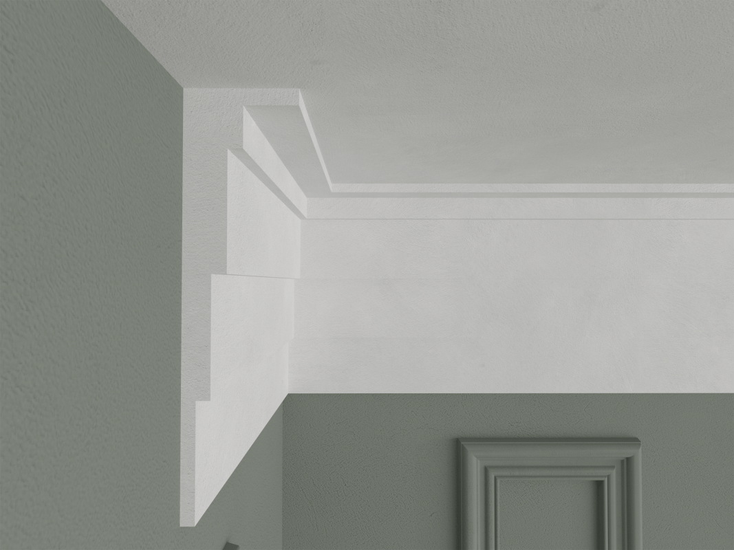 Cornisa Tavan Polistiren & Baghete de Colt - Fabrica de Profile