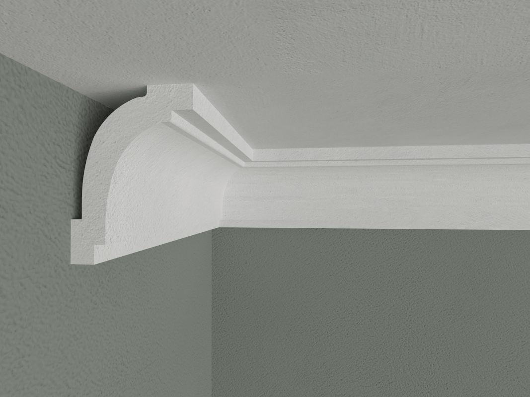 Cornisa Tavan Polistiren & Baghete de Colt - Fabrica de Profile