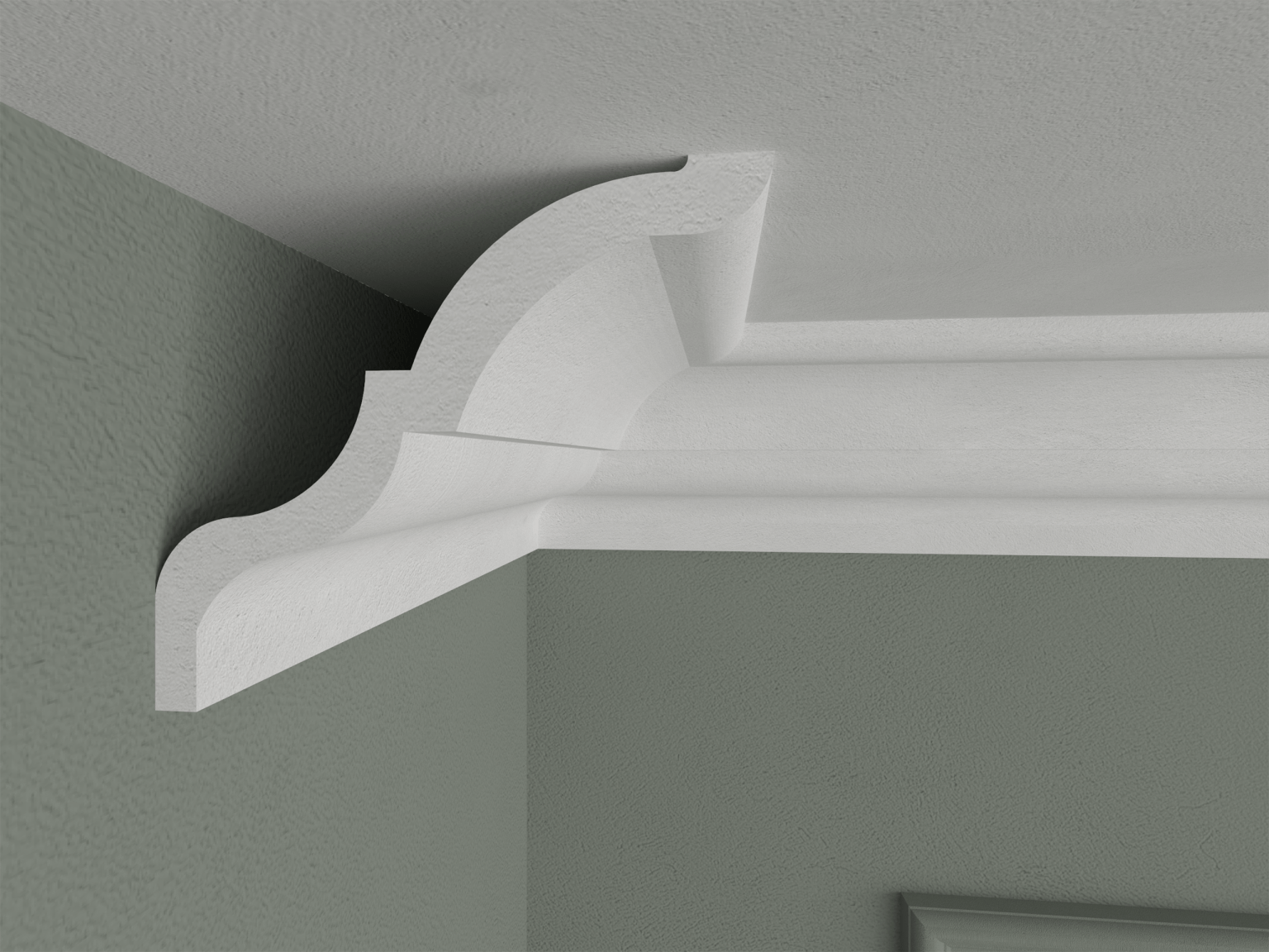 Cornisa Tavan Polistiren & Baghete de Colt - Fabrica de Profile