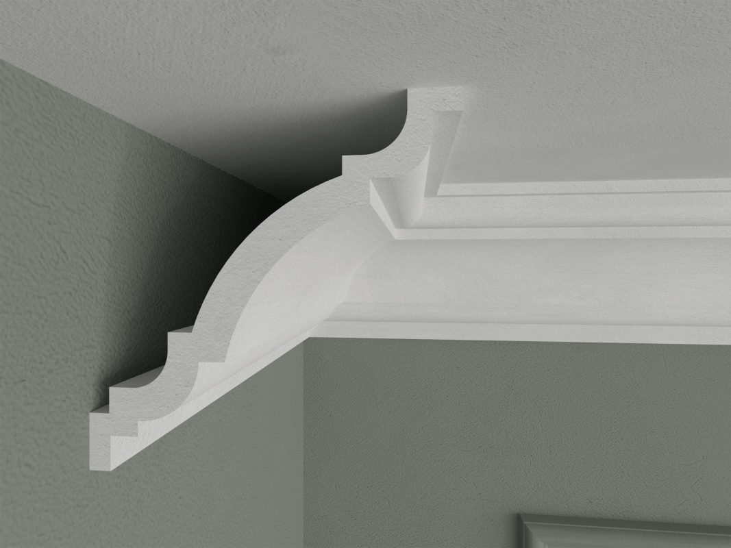 Cornisa Tavan Polistiren & Baghete de Colt - Fabrica de Profile