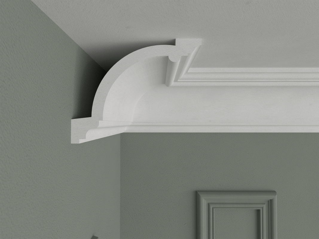 Cornisa Tavan Polistiren & Baghete de Colt - Fabrica de Profile