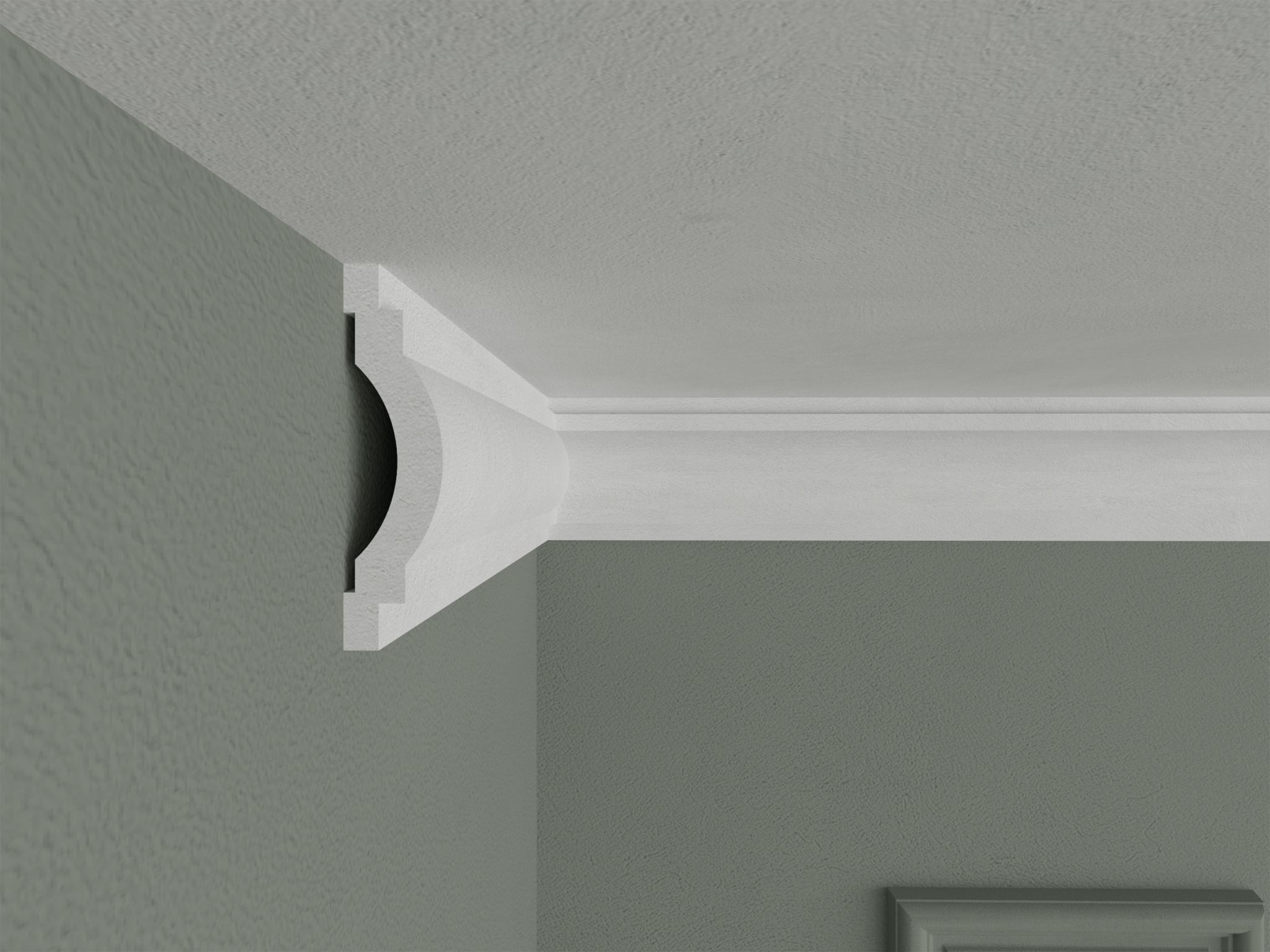 Cornisa Tavan Polistiren & Baghete de Colt - Fabrica de Profile