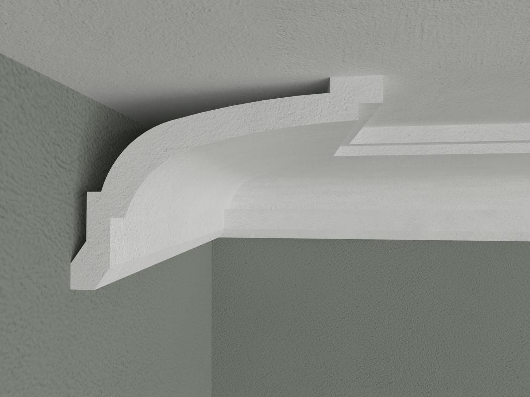 Cornisa Tavan Polistiren & Baghete de Colt - Fabrica de Profile