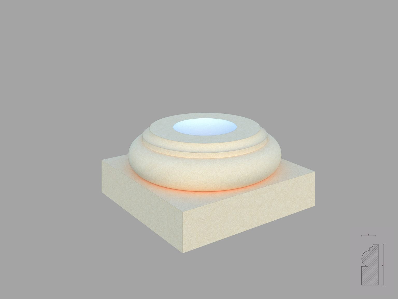 Coloane Grecesti Decorative din Polistiren - Fabrica de Profile