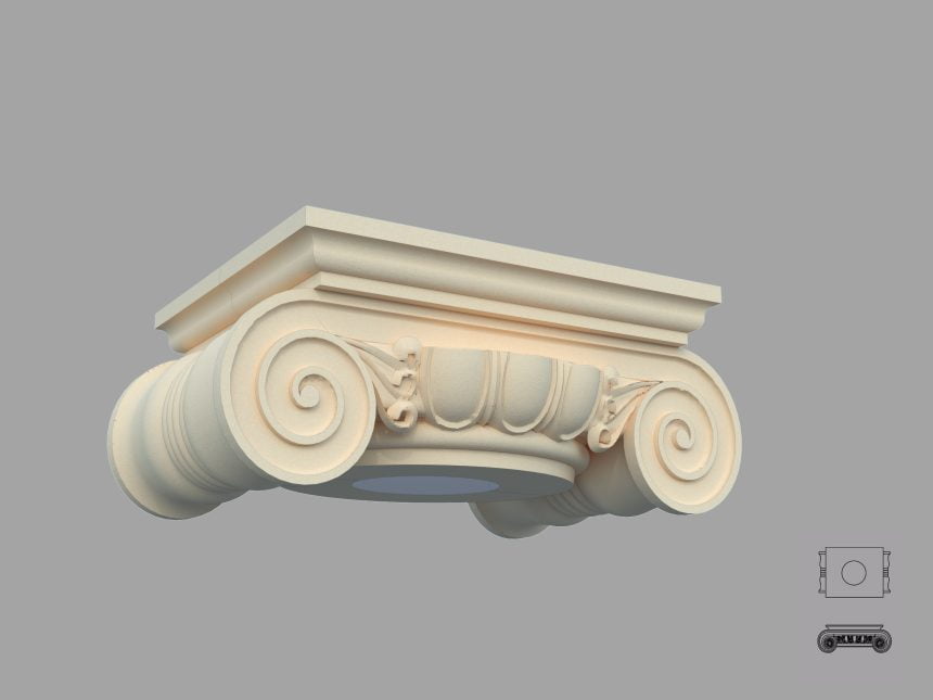 Coloane Grecesti Decorative din Polistiren - Fabrica de Profile