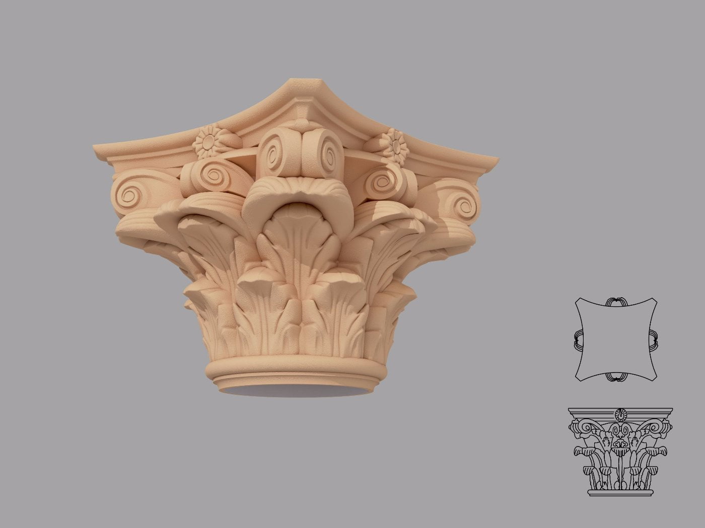 Coloane Grecesti Decorative din Polistiren - Fabrica de Profile