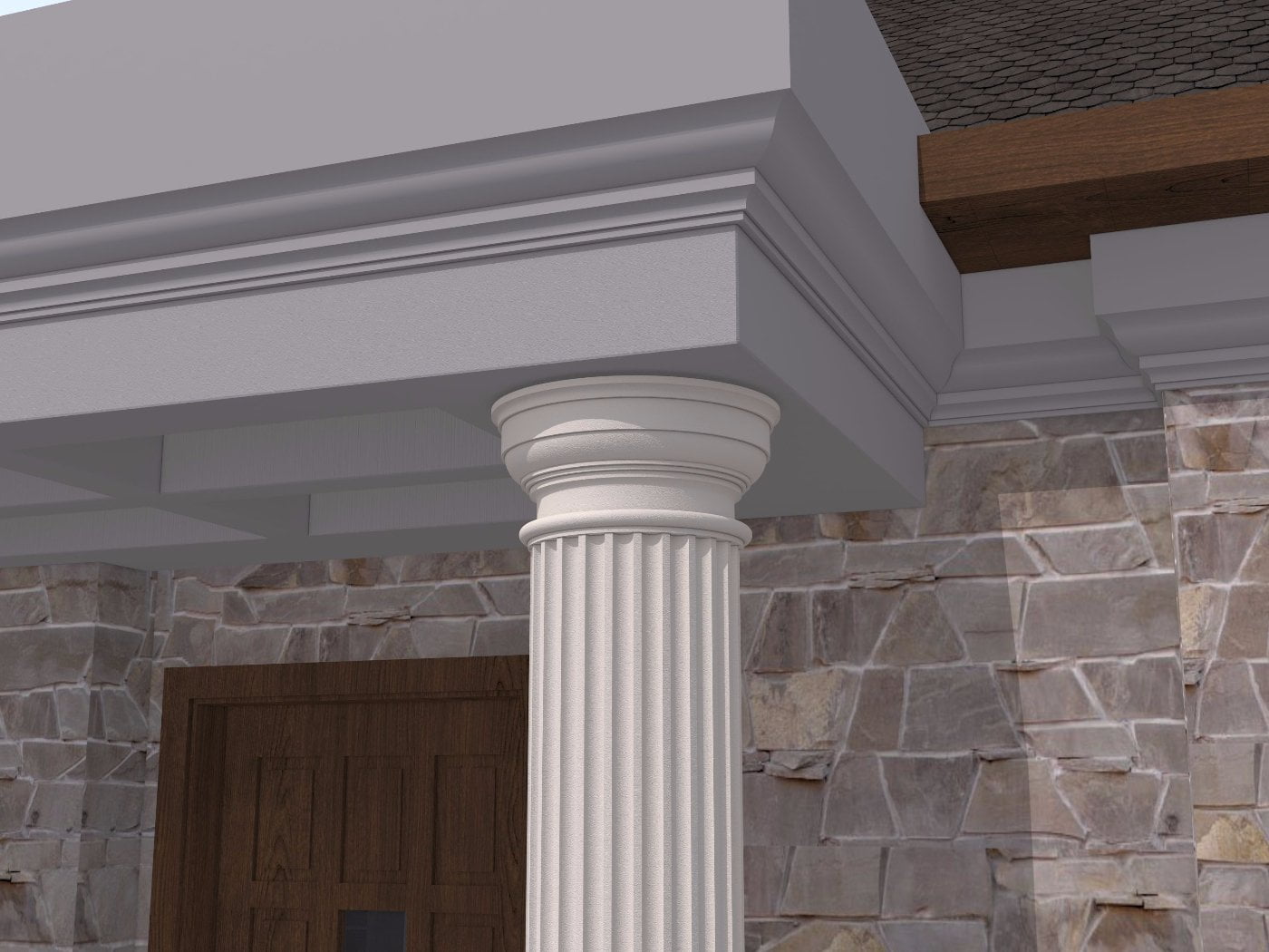 Coloane Grecesti Decorative din Polistiren - Fabrica de Profile