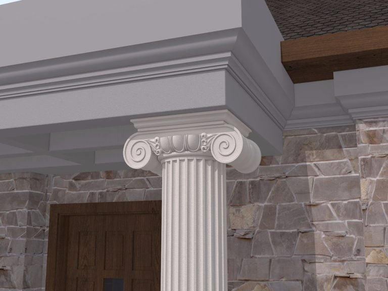 Coloane Grecesti Decorative din Polistiren - Fabrica de Profile