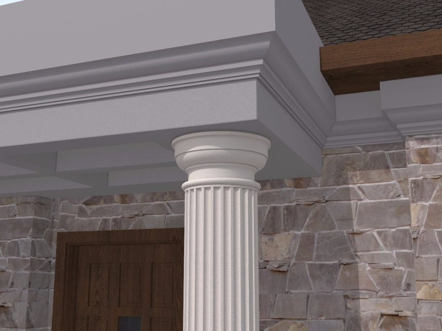 Coloane Grecesti Decorative din Polistiren - Fabrica de Profile
