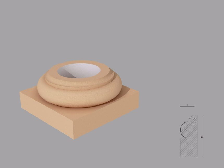 Coloane Grecesti Decorative din Polistiren - Fabrica de Profile