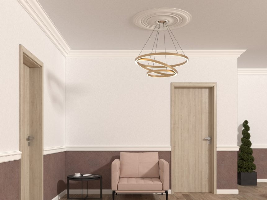 Rozeta Decorativa Tavan / Plafon din Polistiren - Fabrica de Profile