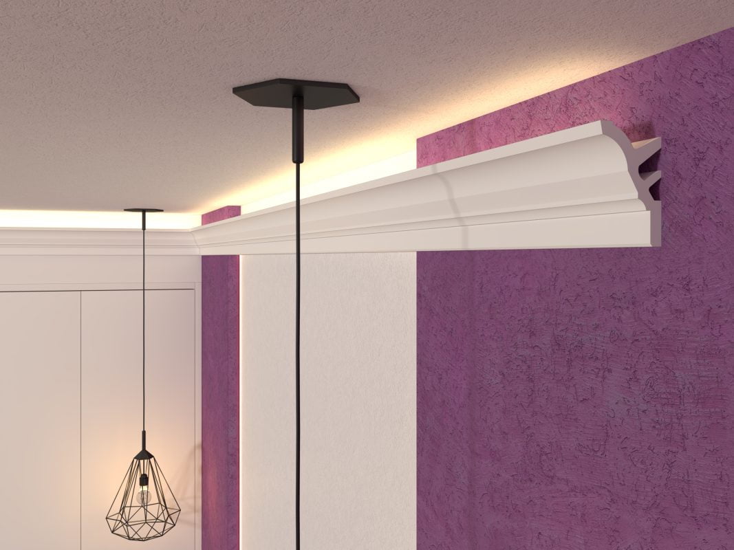 Scafa Tavan Decorativa (Led / Mascare Tevi) din Polistiren - Fabrica de ...