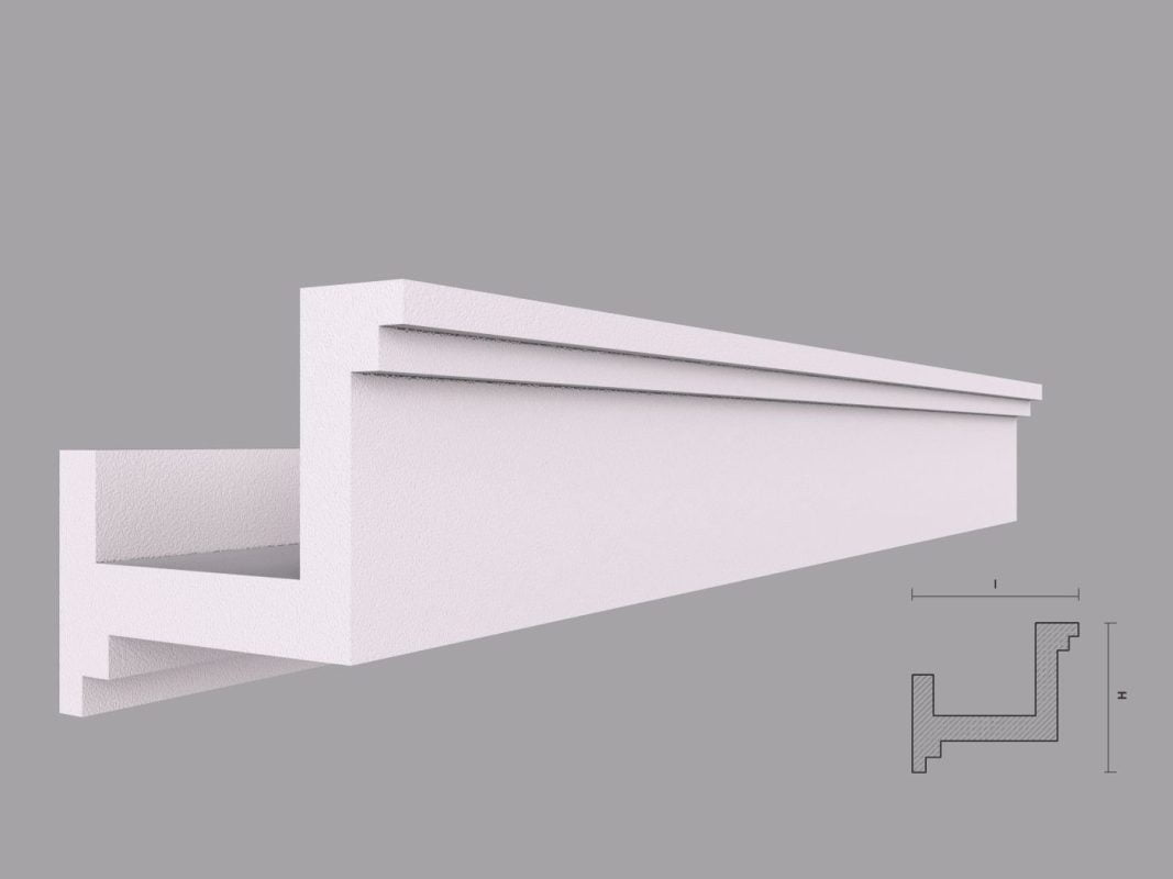 Scafa Tavan Decorativa (Led / Mascare Tevi) din Polistiren - Fabrica de ...