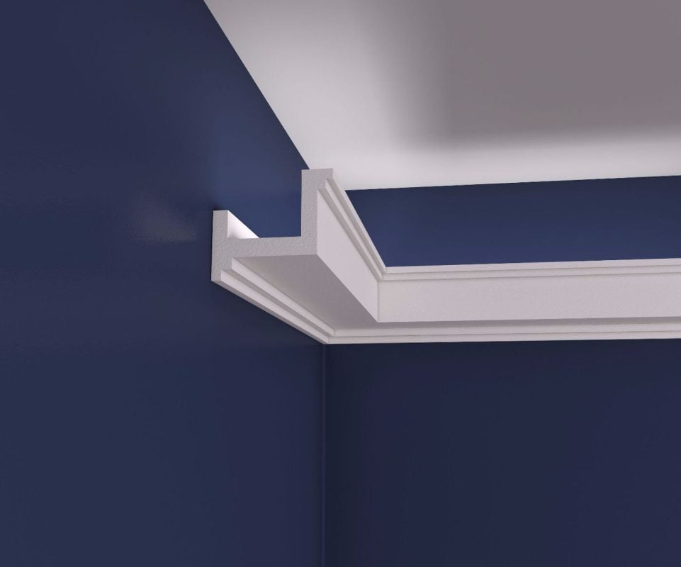 Scafa Tavan Decorativa (Led / Mascare Tevi) din Polistiren - Fabrica de ...