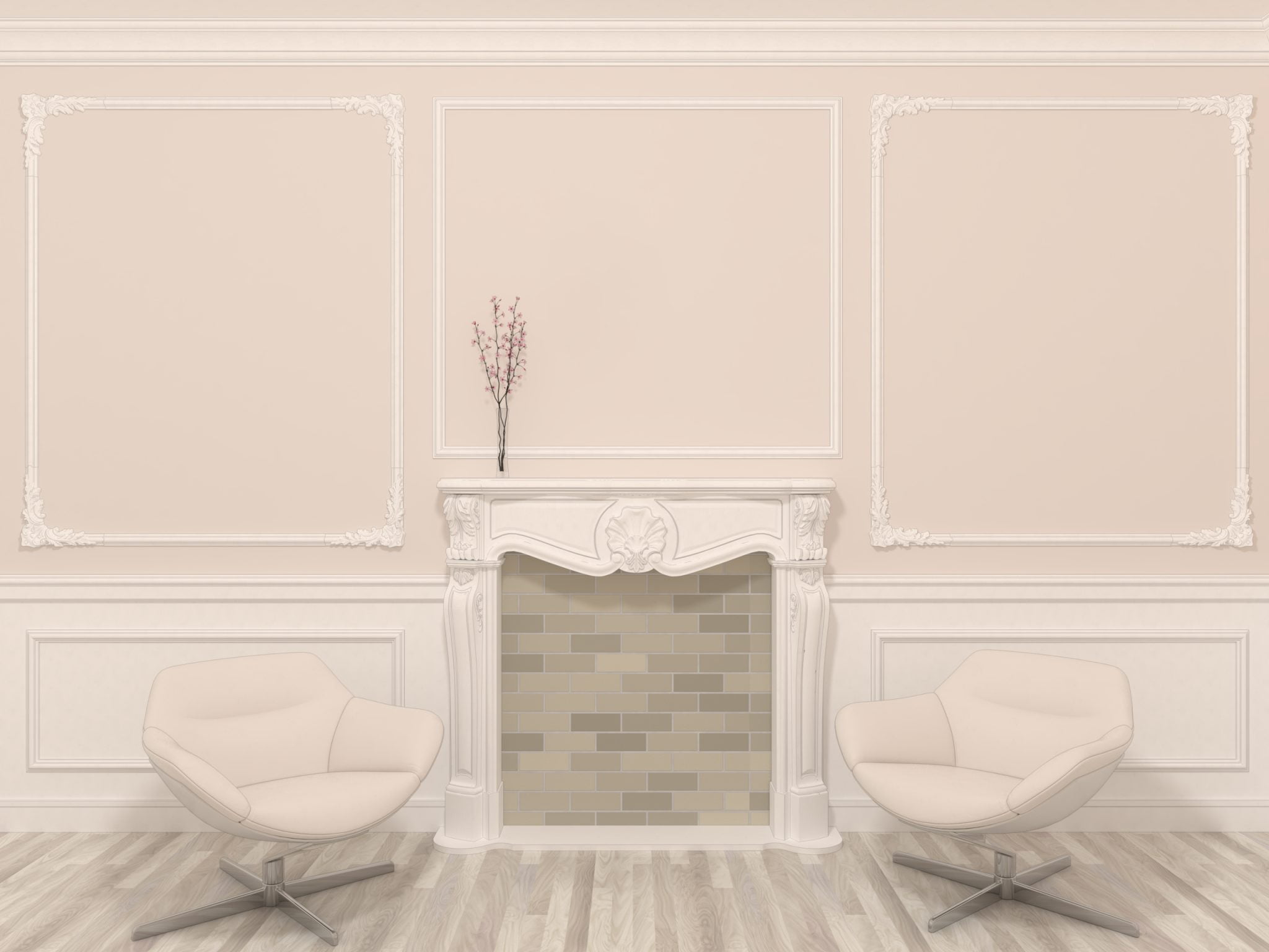 Semineu decorativ din Polistiren - Cadru / Masca Semineu Fals - Fabrica ...