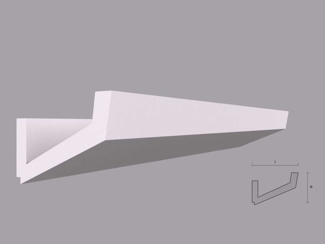 Scafa Tavan Decorativa (Led / Mascare Tevi) din Polistiren - Fabrica de ...