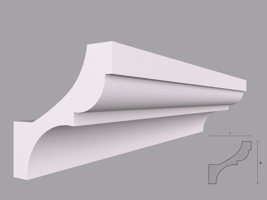 Scafa Tavan Decorativa (Led / Mascare Tevi) din Polistiren - Fabrica de ...