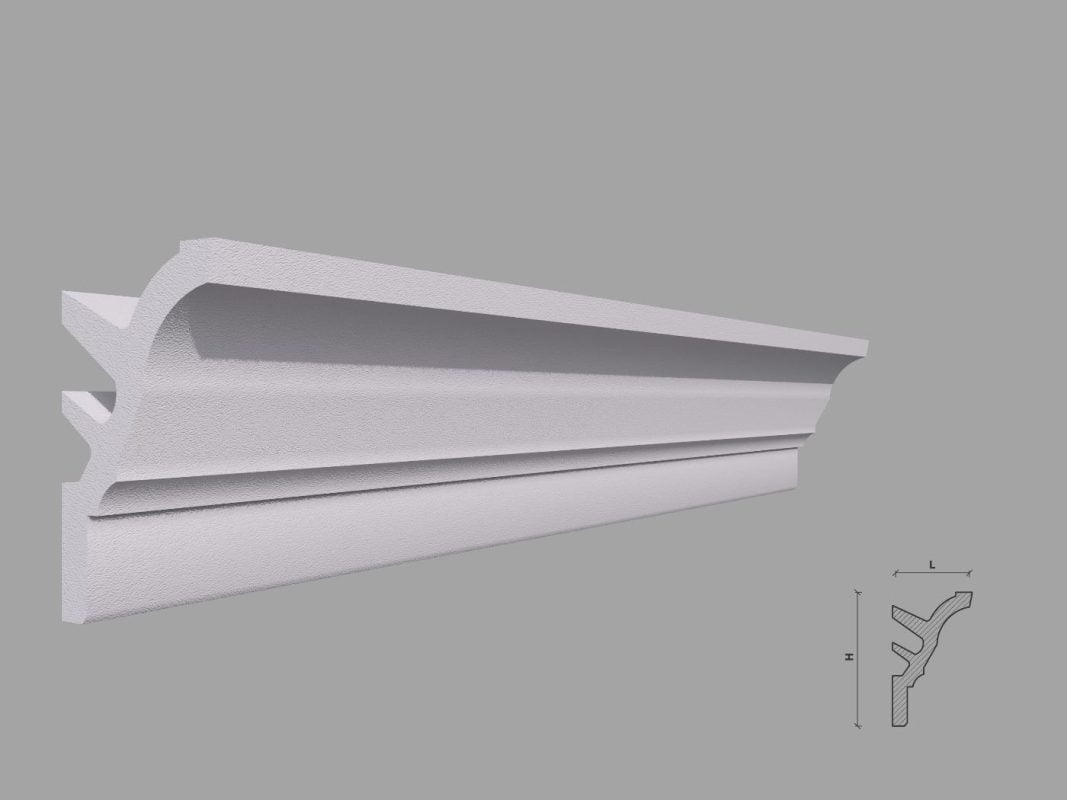 Scafa Tavan Decorativa (Led / Mascare Tevi) din Polistiren - Fabrica de ...