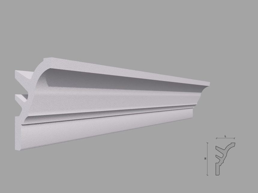 Scafa Tavan Decorativa (Led / Mascare Tevi) din Polistiren - Fabrica de ...