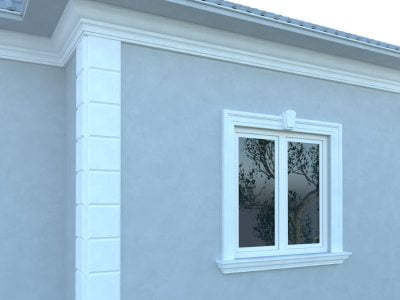 Coltare Decorative Exterior din Polistiren - Fabrica de Profile