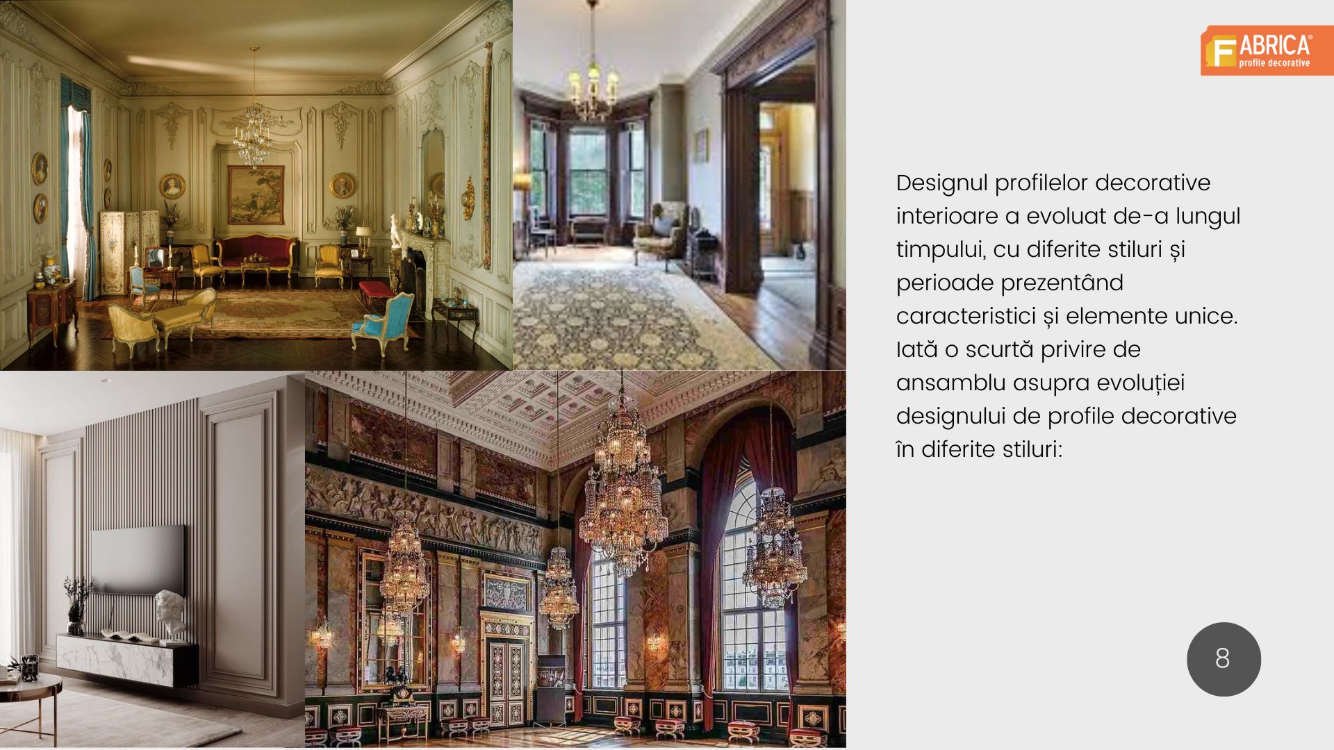 Transformarea designului profilelor decorative - Fabrica de Profile